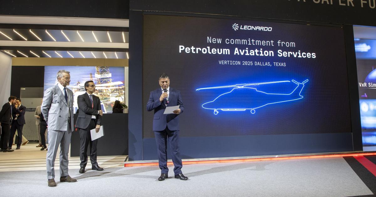 Leonardo Announces Helicopter Orders at Verticon 2025 | Aviation International News